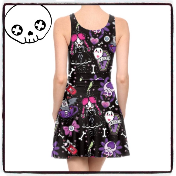 unbranded | Dresses | Ghost Party Dress New Goth Punk Rave | Poshmark